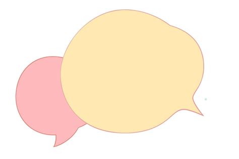 하 배경에 빈 파스텔 연설 거품 터 아이콘 대화 대화 연설 생각 구름 발표 연설 풍선 포스터 또는 스티커에 대한 빈 템플릿 평평한 일러스트 프리미엄 Ai 생성 이미지