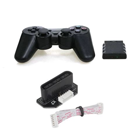 Joystick Gamepad Sem Fio Para Ps2 Controlador Com Receptor Dualshock Gaming Joy Para Arduino