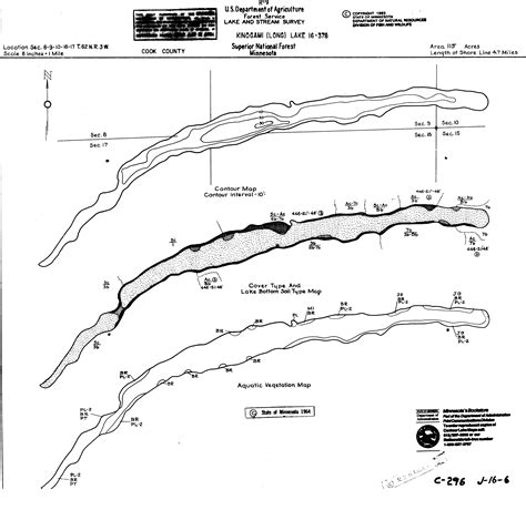 Lake Depth Maps Kinogami 16037800 Lakefinder Minnesota Dnr