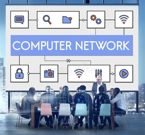 network connection data internet technology concept stock image image