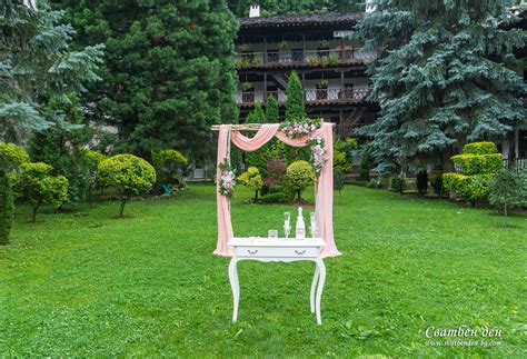 Сватбена агенция Сватбен ден Изнесен ритуал по сключване на