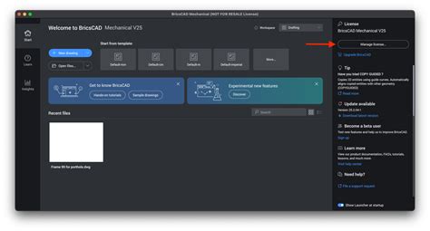 How To Deactivate Your Bricscad Licence