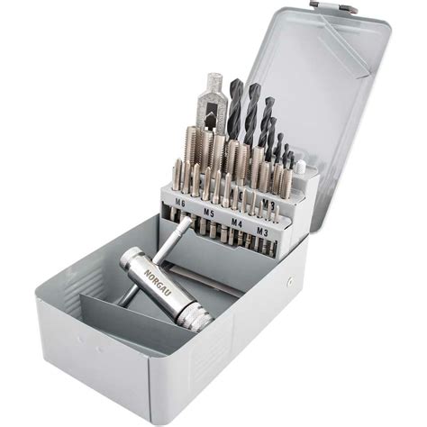 Набор ручных метчиков NORGAU M3-M12, 30 предметов HSS 013922335 ...