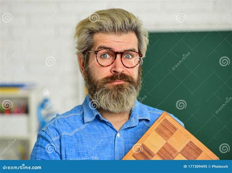 Chess Lesson Strategy Ideas Teacher At Tournament Strategy Concept
