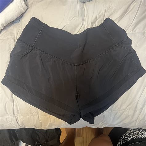 Lululemon Shorts Size 6 Worn Depop