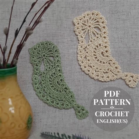 Bird Applique Patterns Etsy