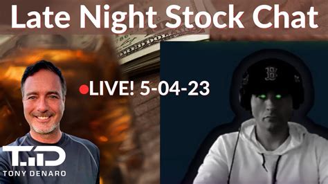 AMC Late Night Pre Earnings LIVE W Massalorian Tony Denaro YouTube
