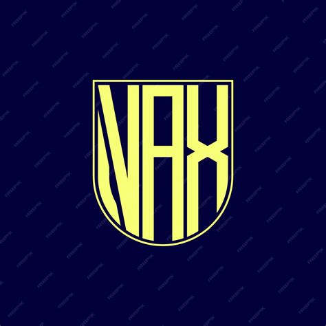 Premium Vector Vax Letter Logo Design