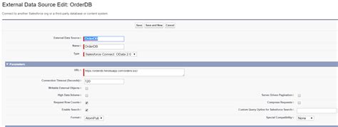 Создание и настройка External Object Розробка Data Model Salesforce