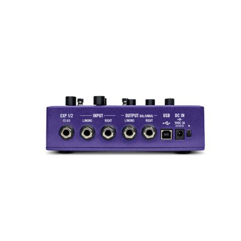 Line Helix HX Stomp Multi Effects Pedal Limited Edition Purple At Gear Music