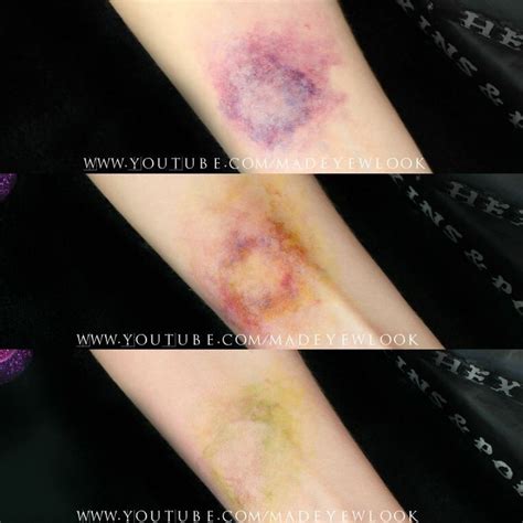 Bruise Stage Makeup
