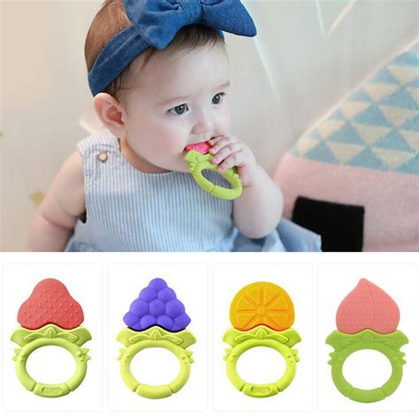 ยางกัดเด็ก ของเล่นยางกัด 3 36เดือน ลดอาการคันเหงือก ของเล่นเสริมพัฒนาการทารก ของเล่นเด็ก ที่กัด