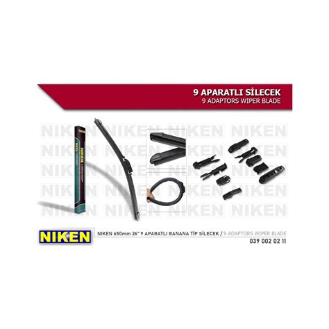 Niken Universal Muz Tip Silecek Mm