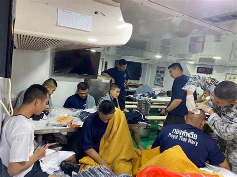 Thailand Races To Find Missing Marines From Sunken Warship