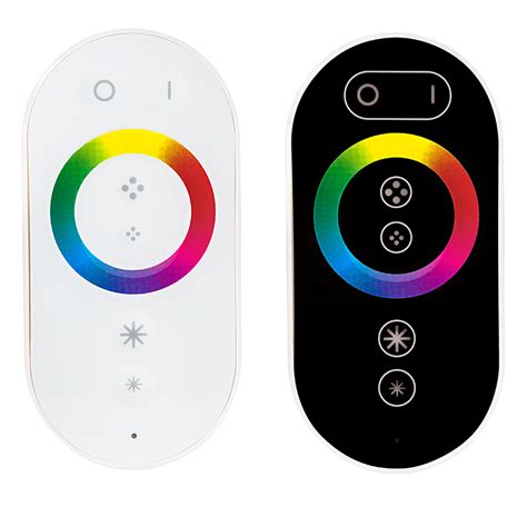 RGB LED Controller Wireless RF Touch Color Remote With Dynamic Color Changing Modes 8 Amps