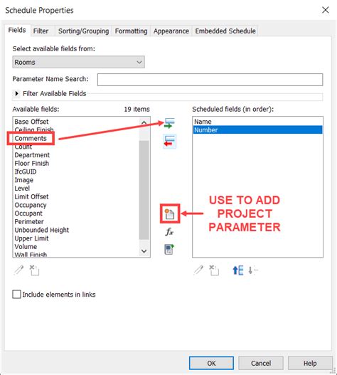 Solved Adding Fields To My Schedule Table Autodesk Community