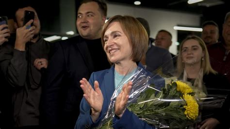 Pro Western Candidate Sandu Wins Elections In Moldova The Eu Is Relieved