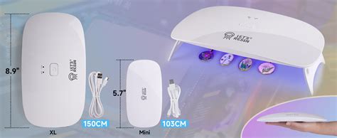 LET S RESIN UV Light For Resin Large Size Portable UV Resin Light F G Light Weight UV Lamp