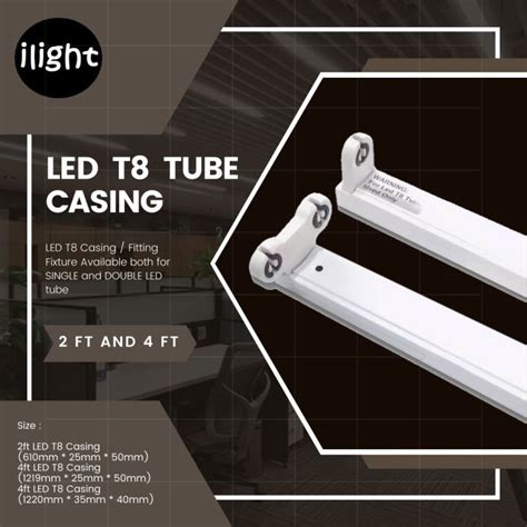 Led T8 Casing Fitting Led T8 2 Ft And 4 Ft Casing Single And Double