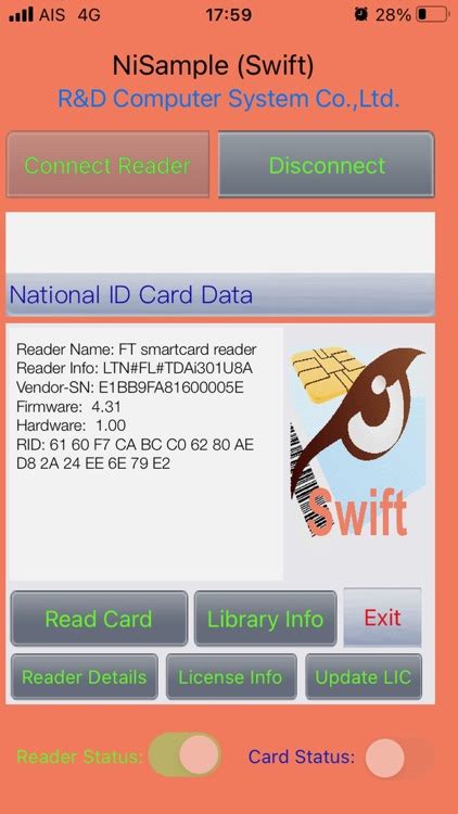 NiSample Swift By R D Computer System