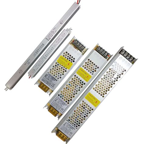 Led超薄灯箱开关电源12v内置变压器24v线形灯带低压驱动灯细长条虎窝淘