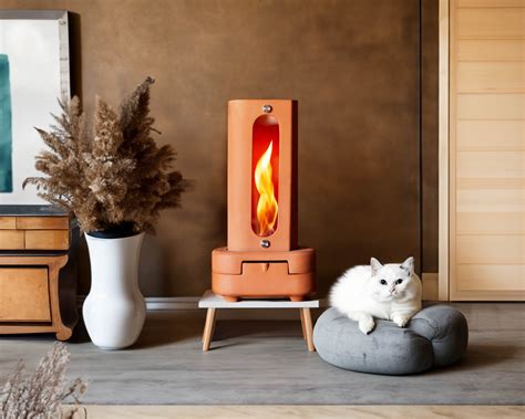 Tornado Terracotta Heater Oil Diffuser Has A Fire Vortex At Its Center