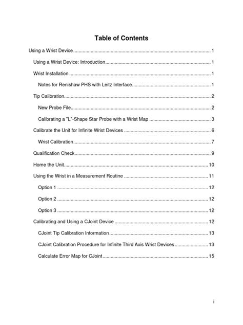 34 Using A Wrist Device Pdf Calibration Angle