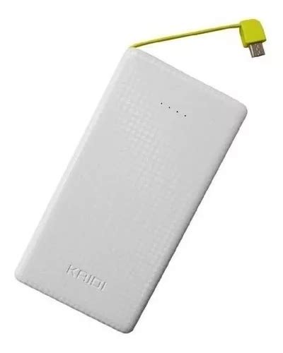 Power Bank Carregador Port Til Kaidi Mah Slim Kd