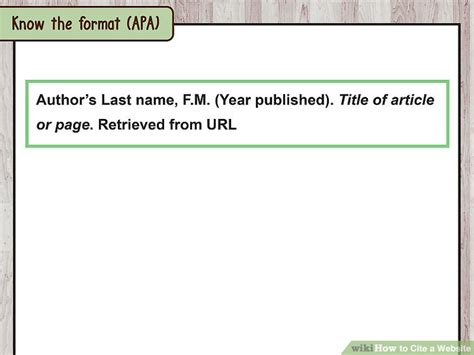 How To Cite A Website With Sample Citations WikiHow