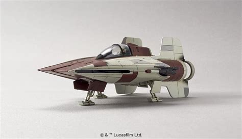 Bandai Star Wars A Wing Starfighter 1 72 Scale Model Kit — Toy Snowman