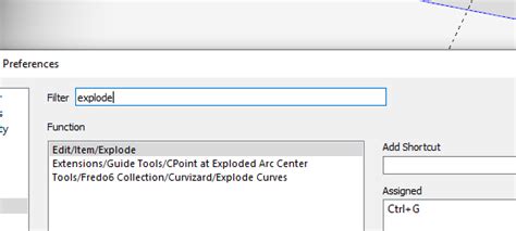 Explode Missing From Shortcuts Pro Sketchup Community