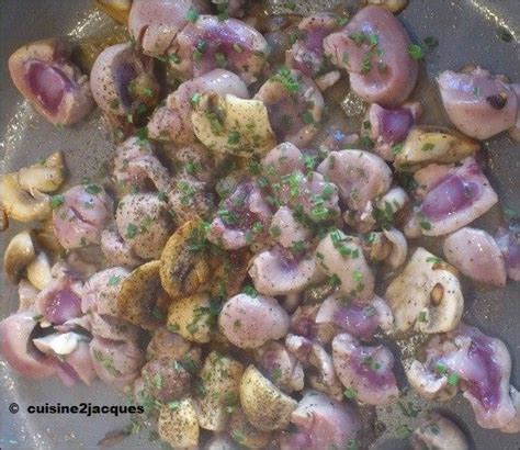 Fricassée de rognons de veau 3 4