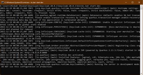 Keycloak Starting A Standalone Server Apps Developer Blog