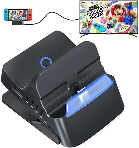 Switch Dock For Nintendo Switch And Switch Oledreplacement Base Nintendo Switch Docking Station Switch Dock For Nintendo Switch And Switch Oledreplacement Base Nintendo Switch Docking Station