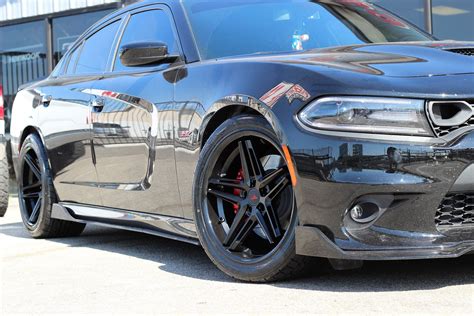 2019 Dodge Charger Srt Black Ferrada Cm1