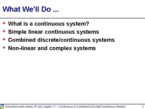 continuous and combined discrete continuous models chapter 11