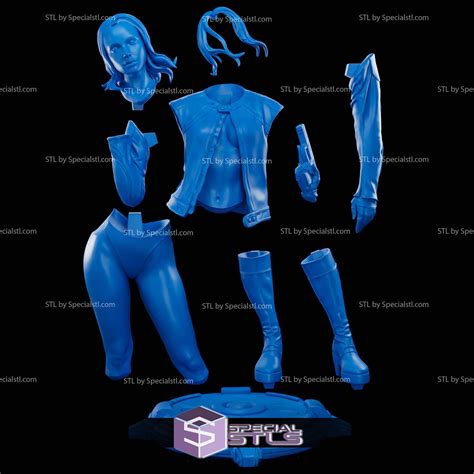 Adora Sexy Girl With Gun Stl Files Specialstl