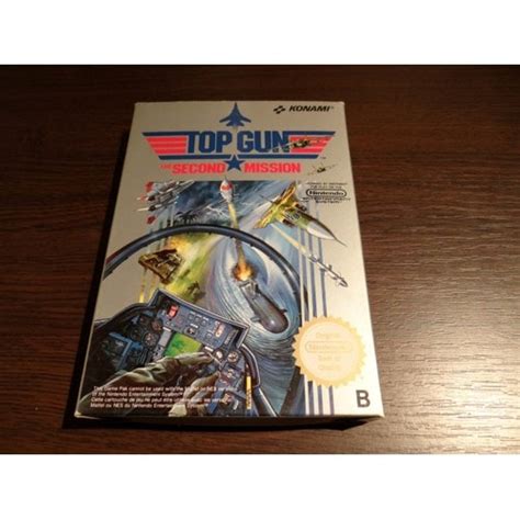 Jeu Nes Top Gun The Second Mission Loose Nintendo Nes Rakuten