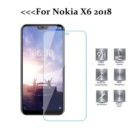 25d Tempered Glass For Nokia X6 2018 Screen Protector Film For Nokia
