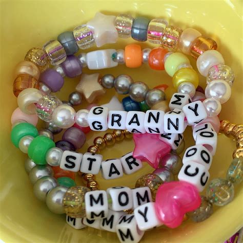 Beaded Colorful Bracelet For Mothers Day Etsy