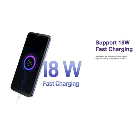 DOOGEE N Pro Smartphone GB RAM GB ROM MP Ai Main Camera MAh Battery Fast