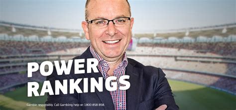Afl Power Rankings Round 1 Tabtouch Blog