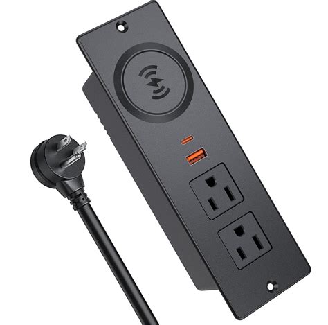 Amazon 45W USB C Recessed Power Strip Flush Mount Desk Recessed