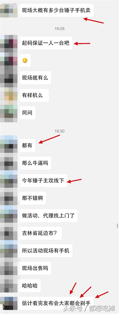 錘子春季發佈會線下觀影每個人都可以買到 每日頭條