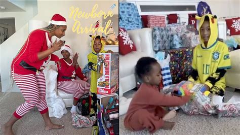 Blueface Mom Karlissa Opens Ts With Grandsons Karter And Juni 🎁 Youtube