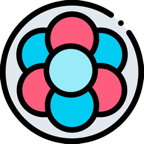 Proton Detailed Rounded Lineal Color Icon