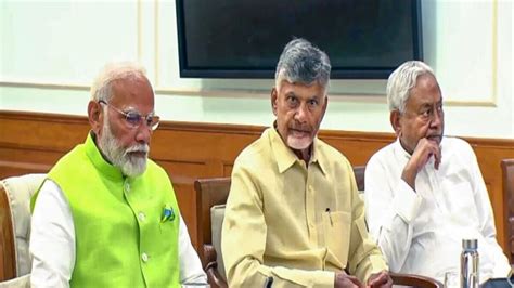 Modi Oath Swearing In Ceremony मोदींसोबत संपूर्ण मंत्रिमंडळ घेणार शपथ