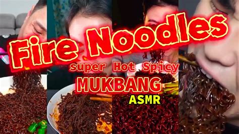 Korean Fire Noodles Super Spicy Mukbang Asmr Southcot Mukbangers