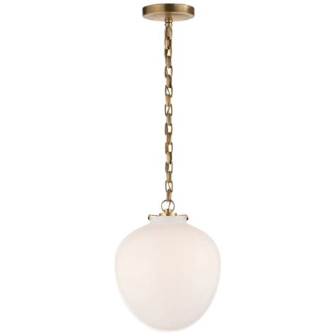 Katie Acorn Pendant By Visual Comfort Signature Tob 5226habg2 Wg