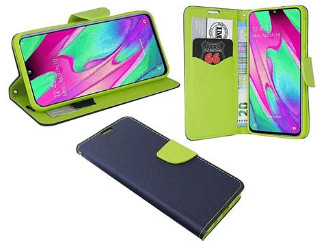 COFI Buch Tasche "Fancy" Handy Hülle kompatibel mit Samsung Galaxy S21 ...